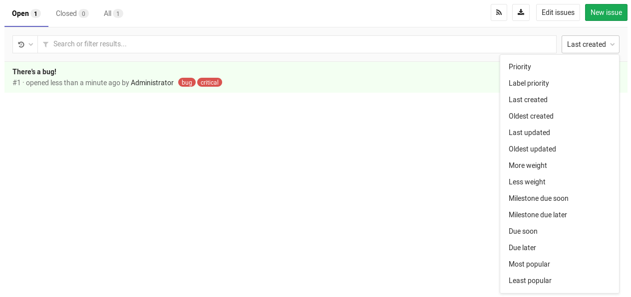 Labels · Project · User · Help · GitLab